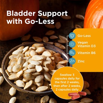 Bladder Support With Go-Less® – 60 Capsules
