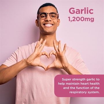 Garlic 1200 mg – 240 Tablets – With Vitamin B1