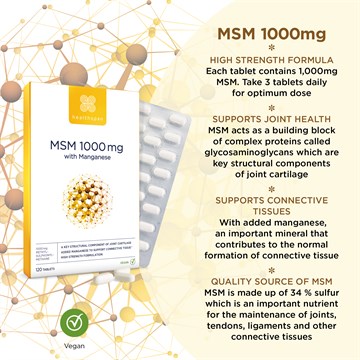 MSM 1000 mg with Manganese