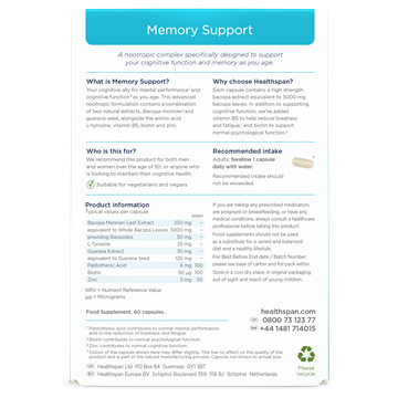 Memory Support