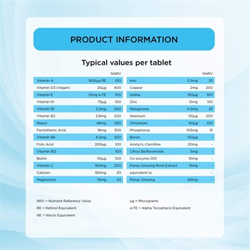 MultiVitality® 70 Plus