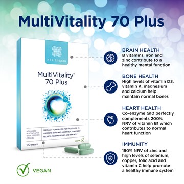 MultiVitality® 70 Plus