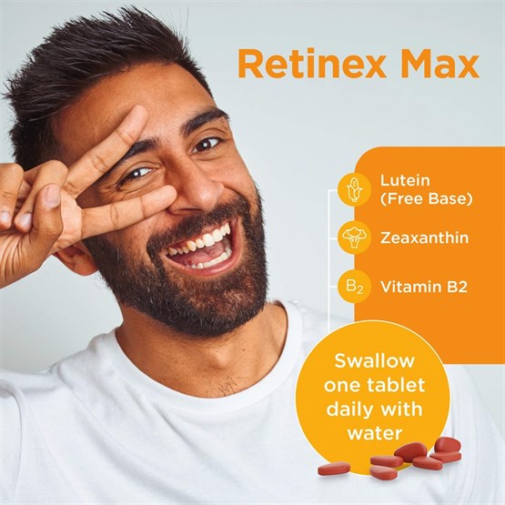 Retinex® Max | Lutein & Zeaxanthin For Eyes | Healthspan