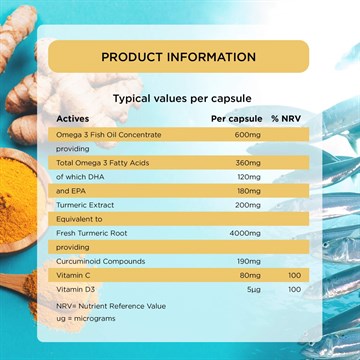 Turmeric & Super Strength Omega 3