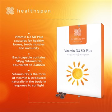 Vitamin D3 50 Plus