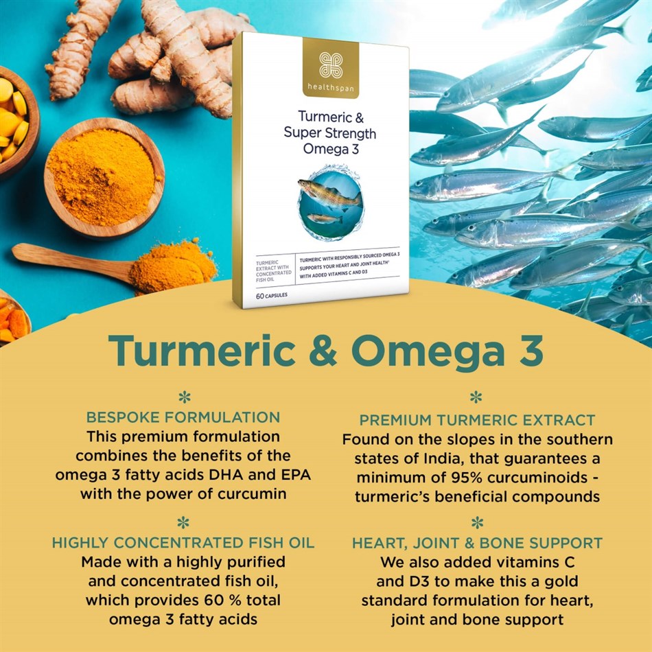 Turmeric & Super Strength Omega 3