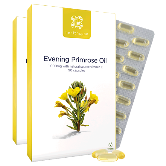 Evening Primrose Oil 1000mg – 180 Tablets – Max Strength